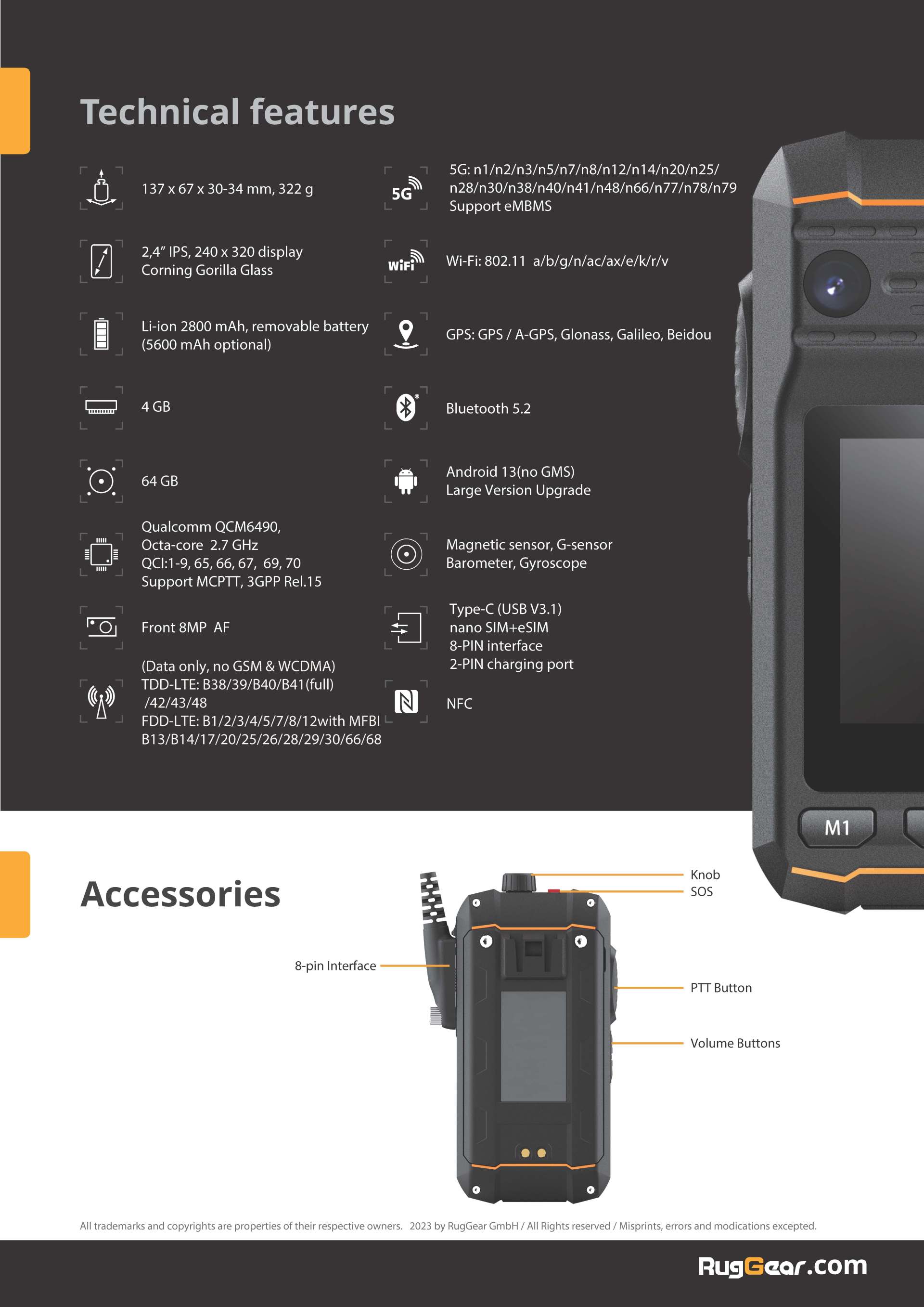 RugGear RG440 5G – Distribution Plus Limited